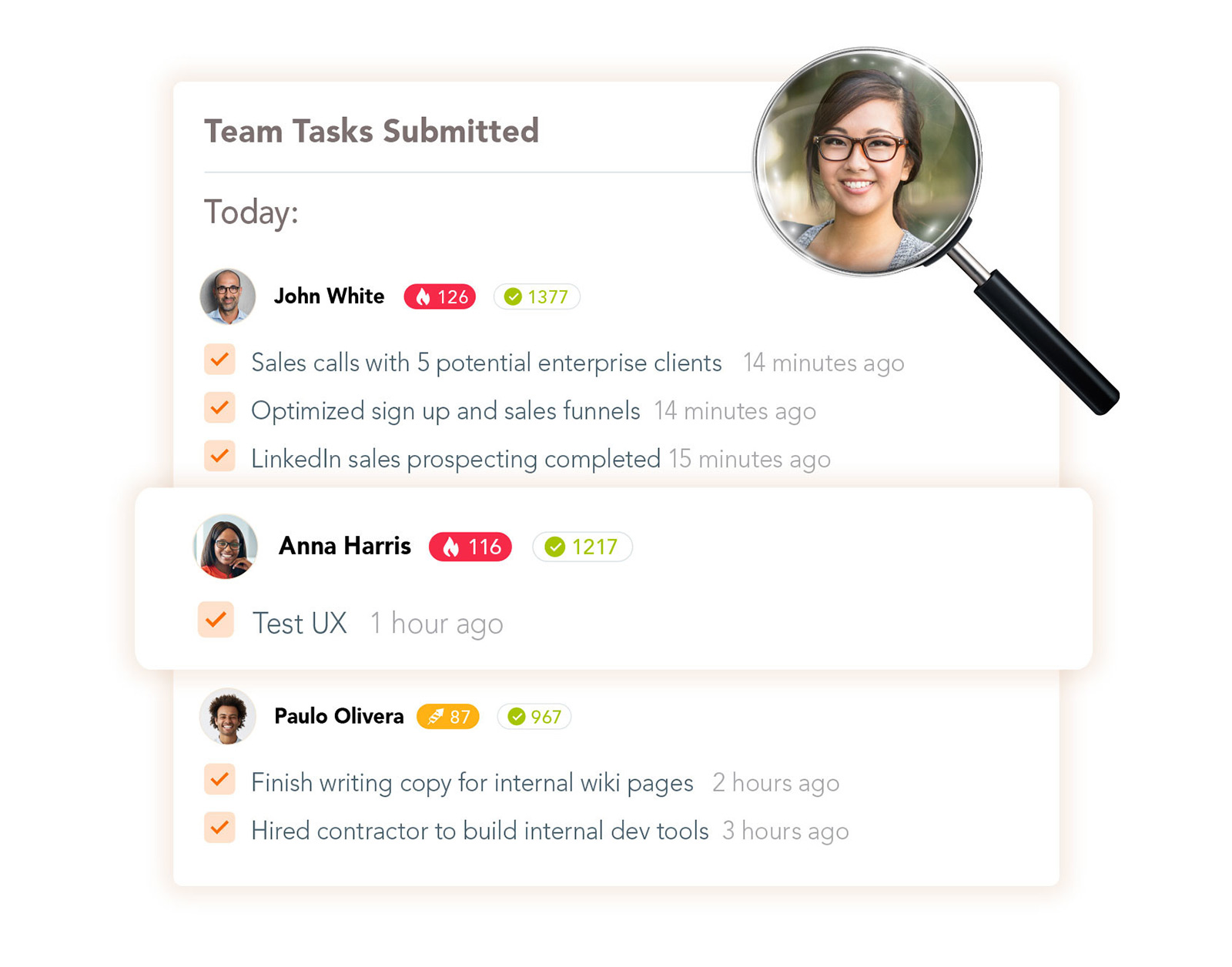 Streak: increase productivity by gamifying tasks